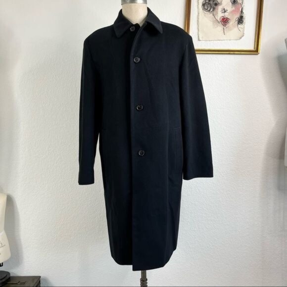 Hugo Boss | Jackets & Coats | Hugo Boss Cashmere Wool Overcoat Jacket ...
